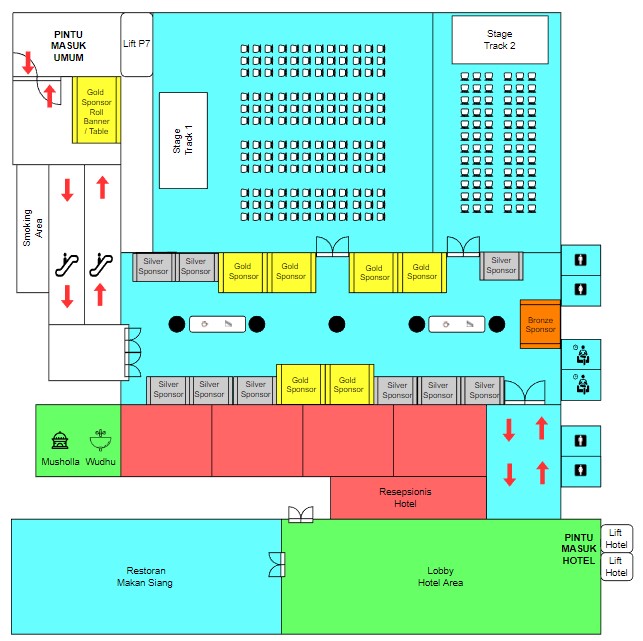 Denah Lokasi Acara - WordCamp Gresik IndonesiaWordCamp Gresik Indonesia